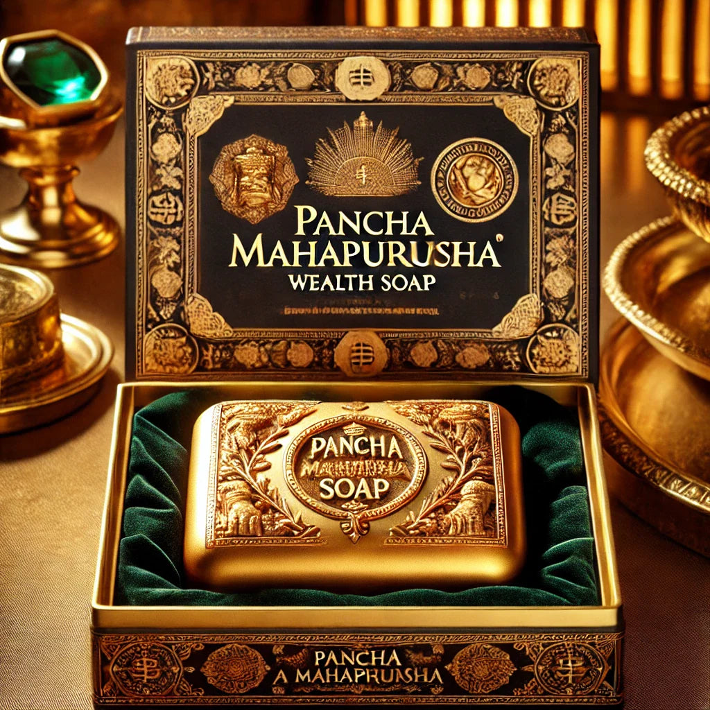 "Pancha Mahapurusha" Wealth Soap (Luxury Herbal Bar) – Temple of Magic