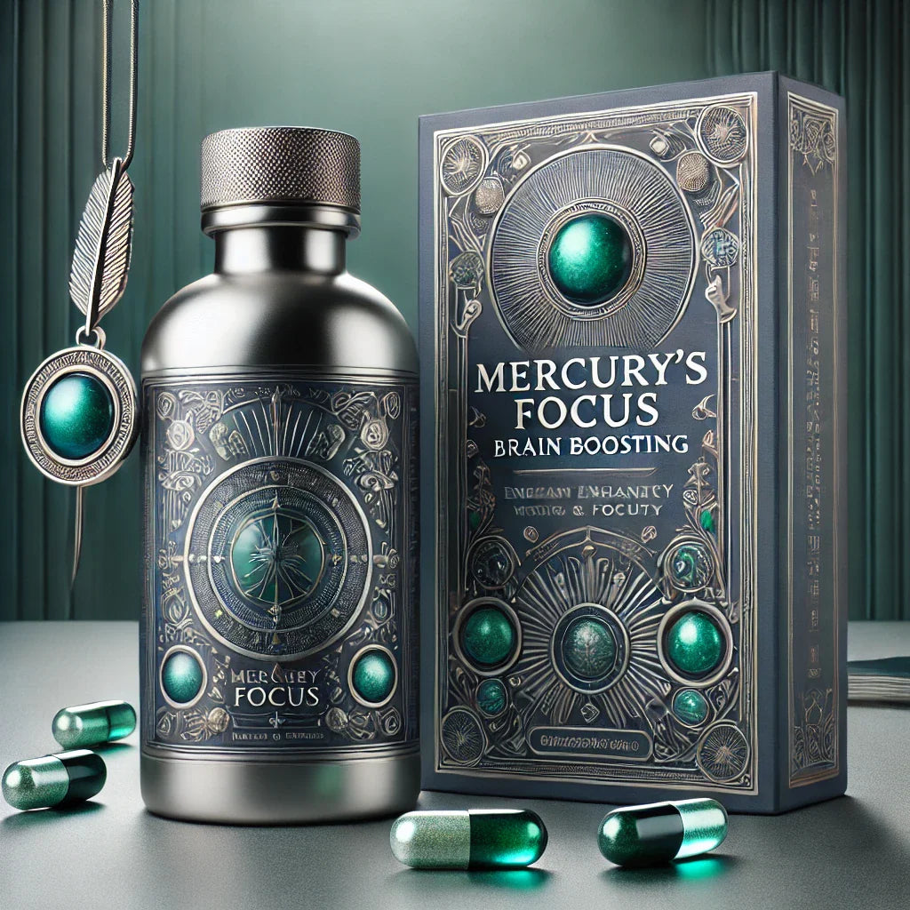 "Mercury’s Clarity" Cognitive & Mental Focus Tonic – Temple of Magic